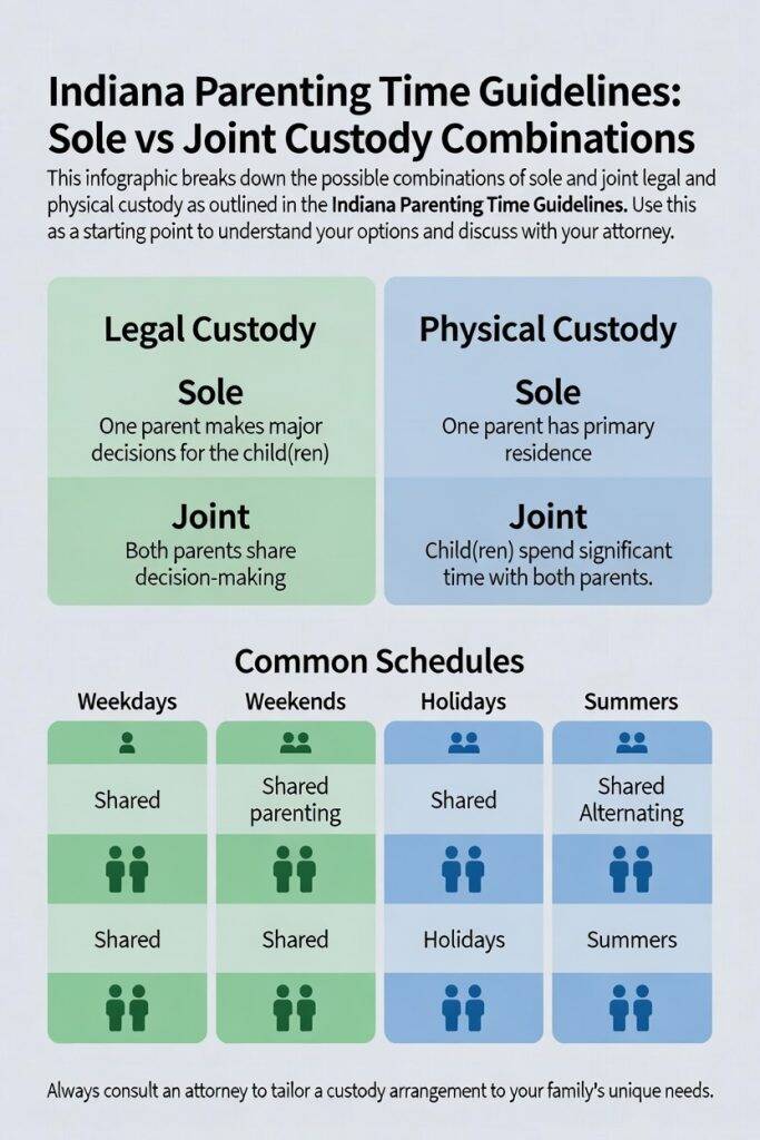 Indiana Child Custody Laws 2026: Mother vs Father Rights Guide